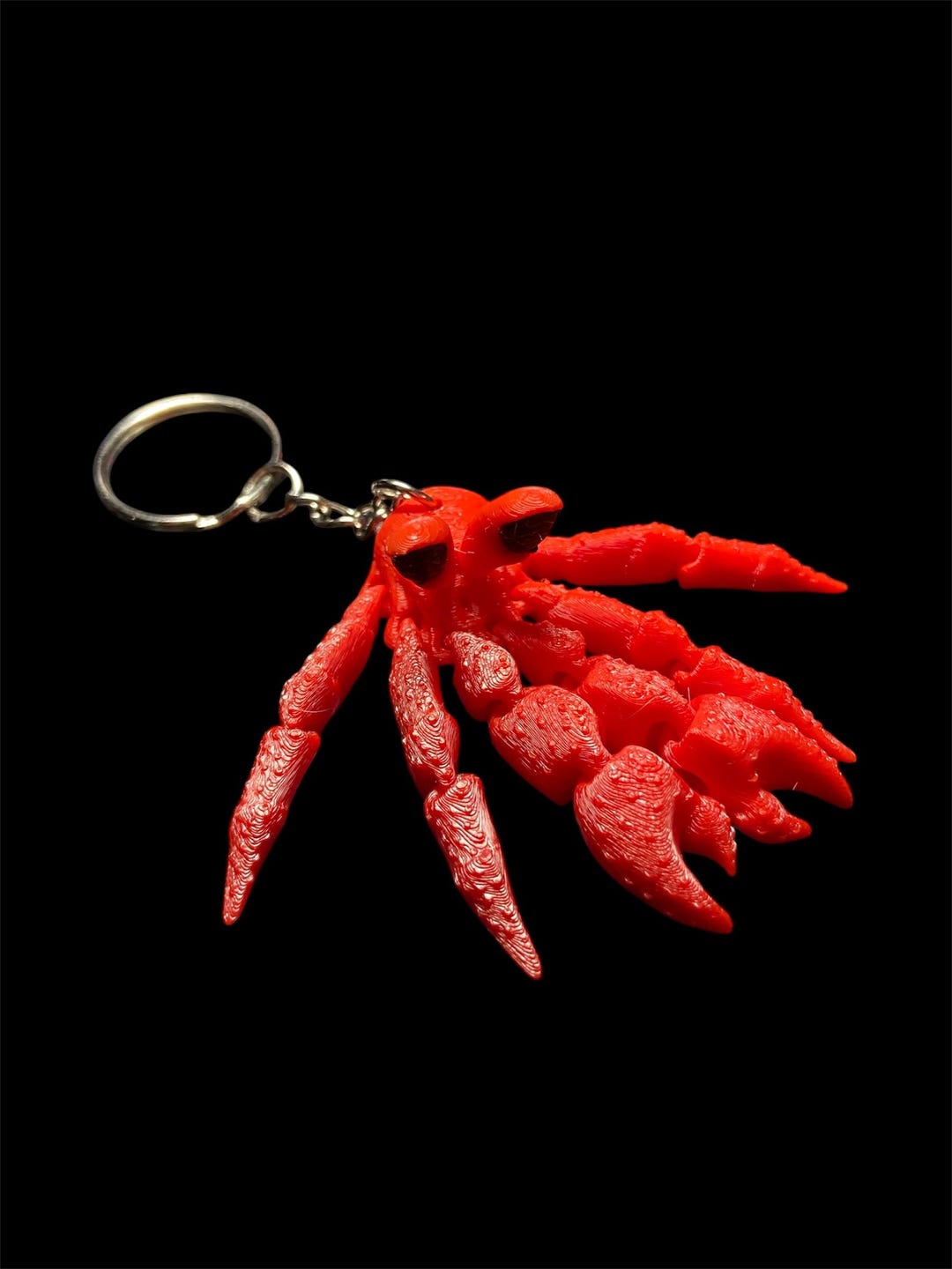 Crawfish (red) Keychain - Etsy