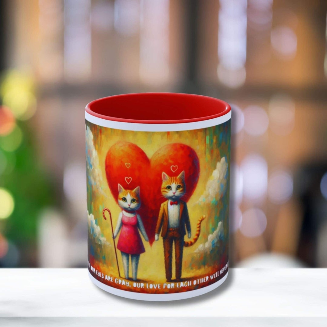 Ceramic Mug Cup I Ceramic Cup Design I Mug Custom I Valentine's Day I ...