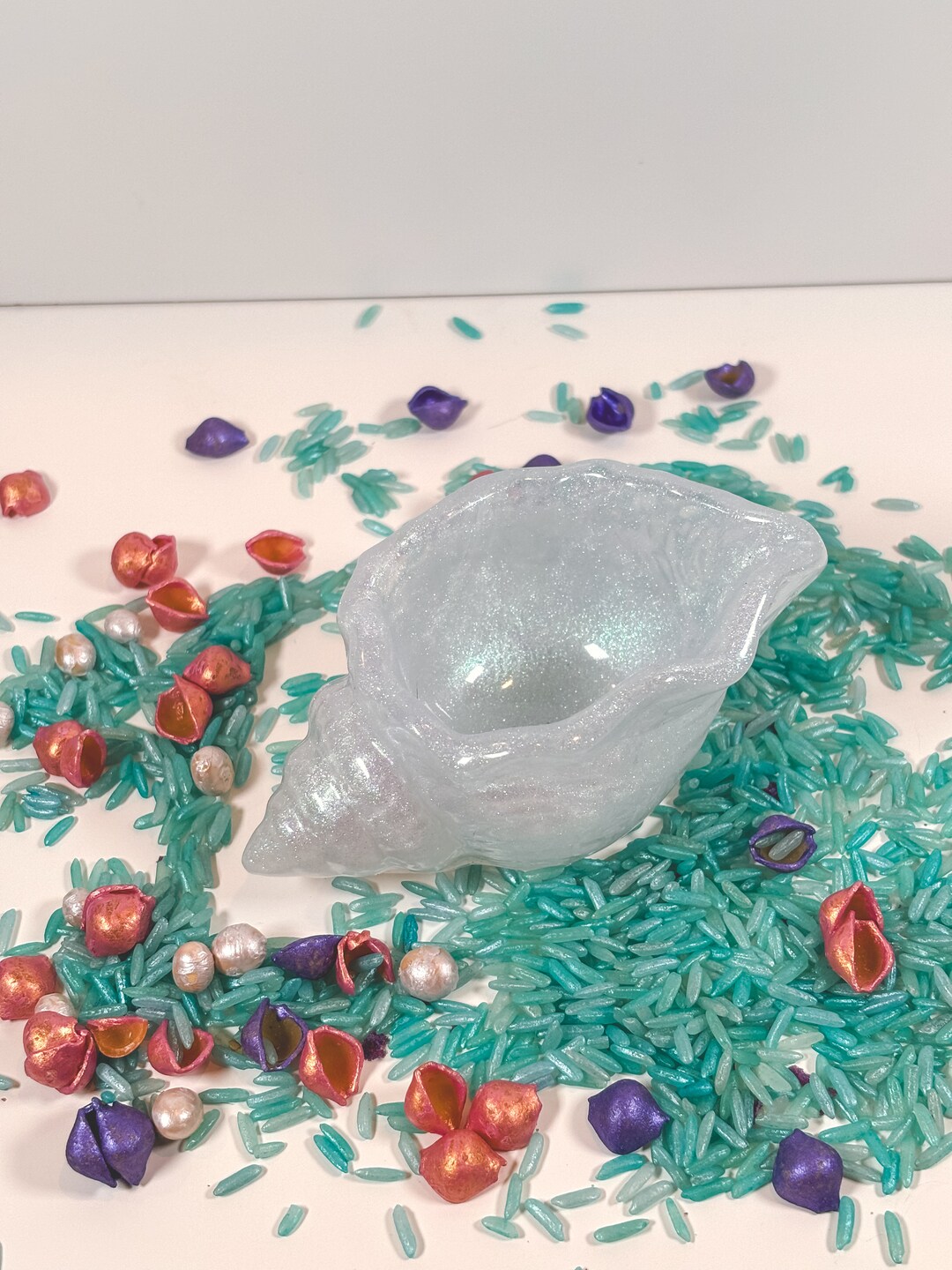 Sea Shells, Sensory Scoop, Sensory Bin, Sensory Play, Flisat Table, Ece ...