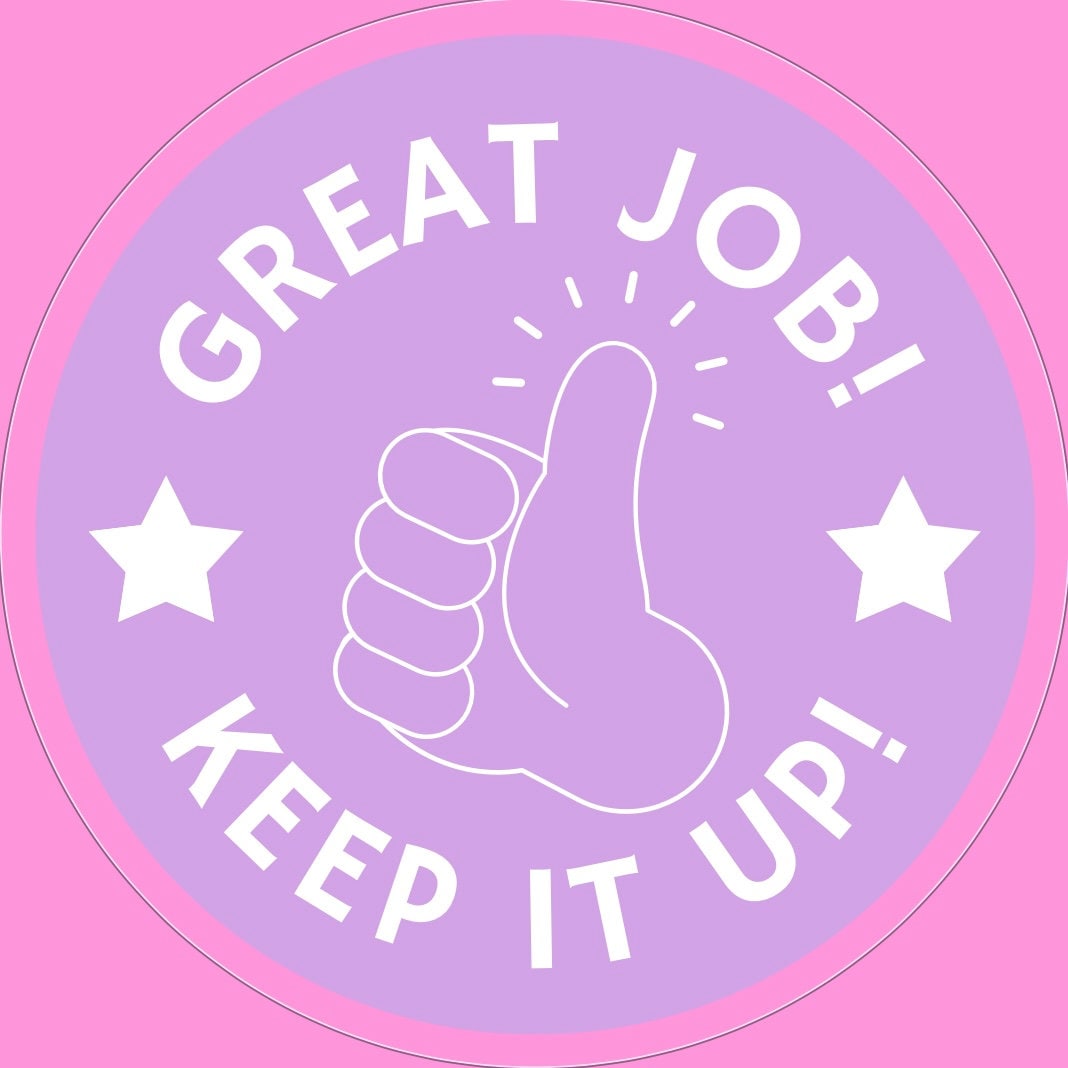 Great Work Keep It up Stickers - Etsy