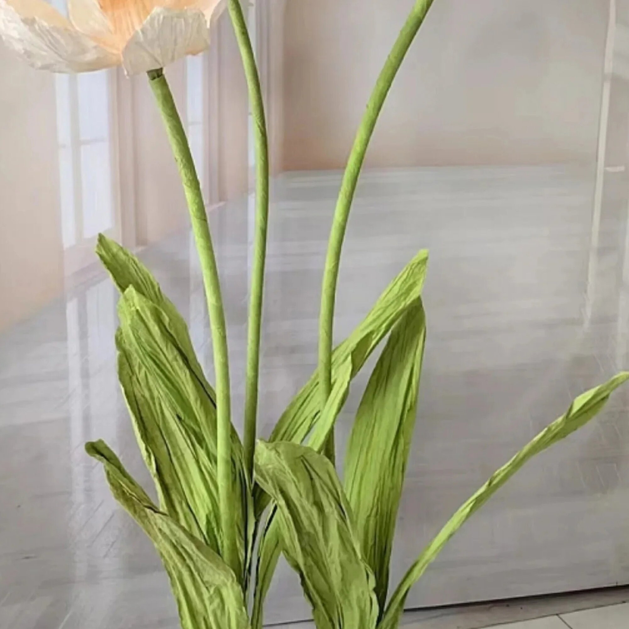 Giant Paper Flower Oversised Narcissus Flower Heads 3 Pieces for ...