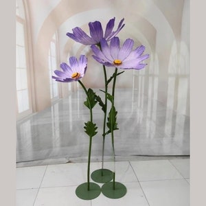 Oversized Daisy Flower 60cm Wide Double Layered Paper Flower Heads for ...
