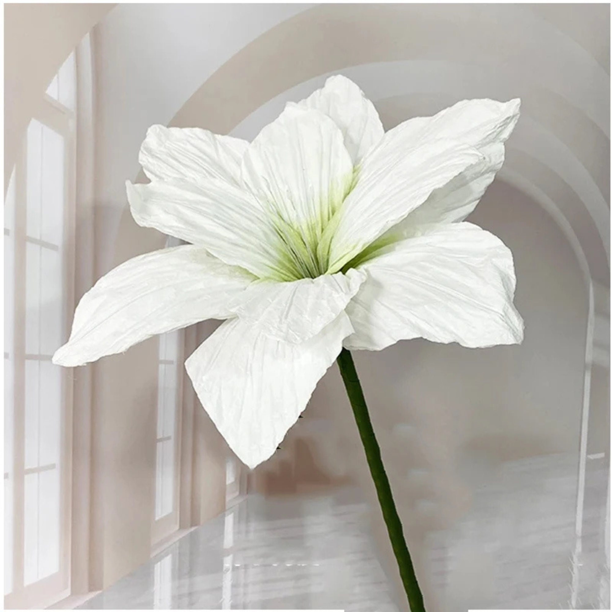 Oversized Paper Flower 3 Piece Giant Lily Flower for Marriage Decor ...