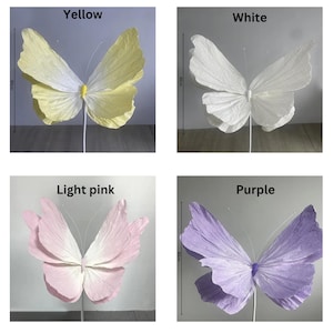 Giant Butterfly Double Layered Paper Butterfly Decorative Art for ...