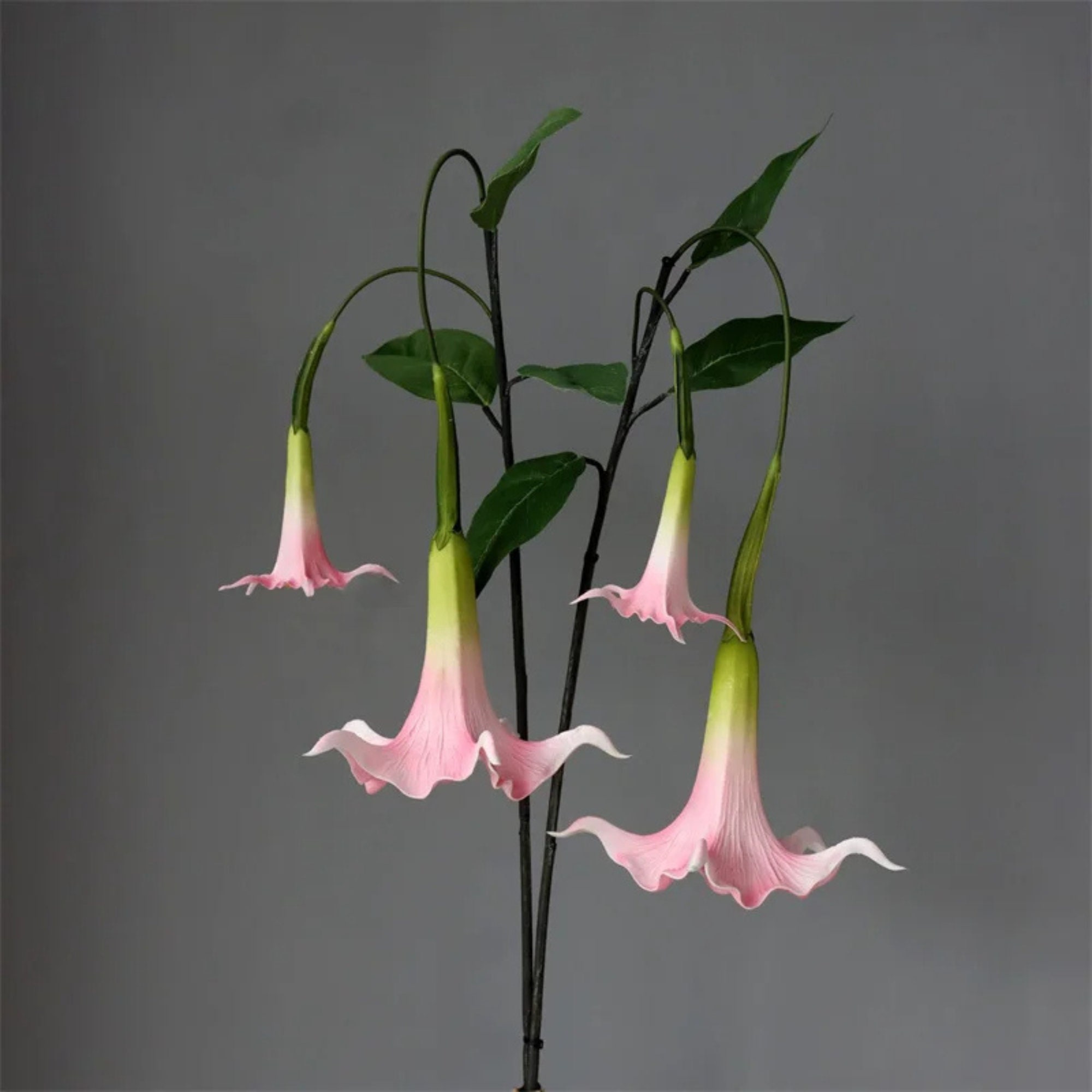 Angels Trumpet Flower 2 Stem-branch Real Touch Artificial Flowers for ...