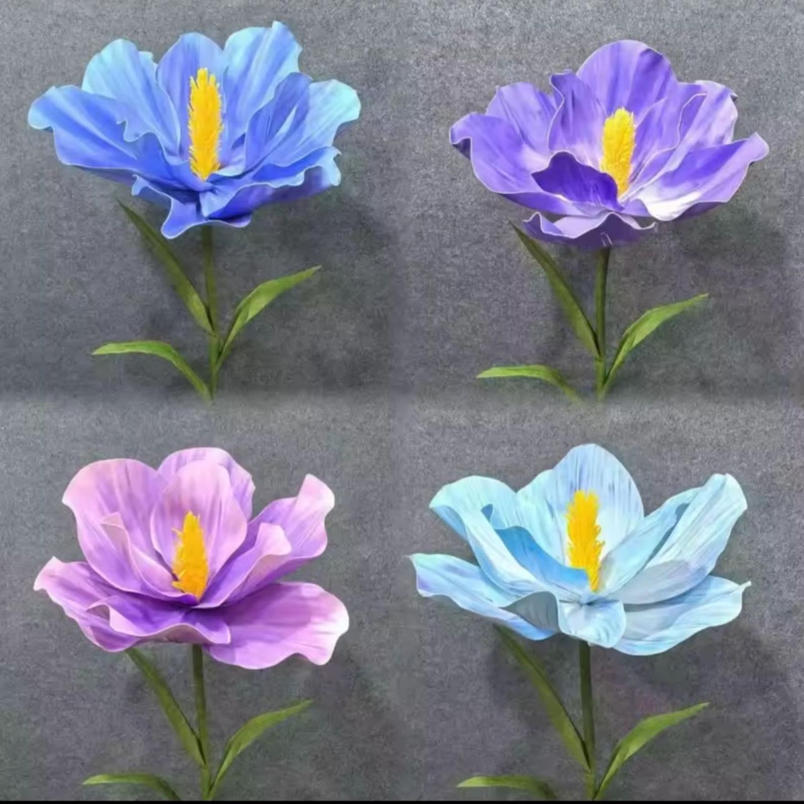 Giant Peony Flower With Stamen,80cm Peony Head With 170cm Stem ...
