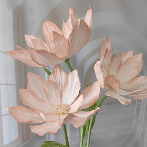 Giant Water Lily Flower Oversized Paper Flower Head 3 Pieces Set for ...
