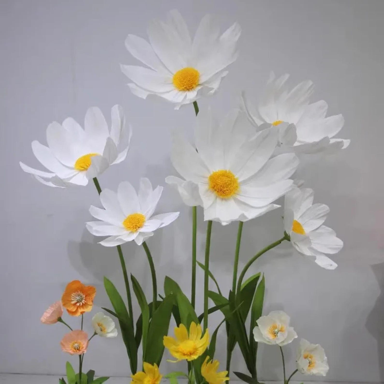 Oversized Daisy Flower 24-inch Giant Paper Flower Head for Renaissance ...