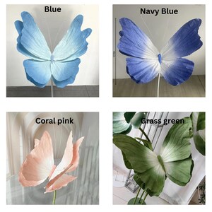 Giant Butterfly Double Layered Paper Butterfly Decorative Art for ...
