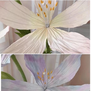 Giant Orchid Flower Heads 60cm Wide Oversized Paper Flowers 3 Pieces ...