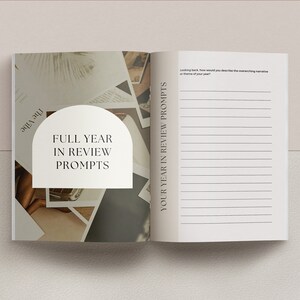 Annual Review Planner - End of Year Reflection, Year in Review ...