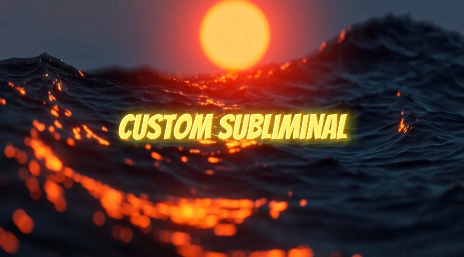 Custom Subliminal Audio for Manifestation - Etsy