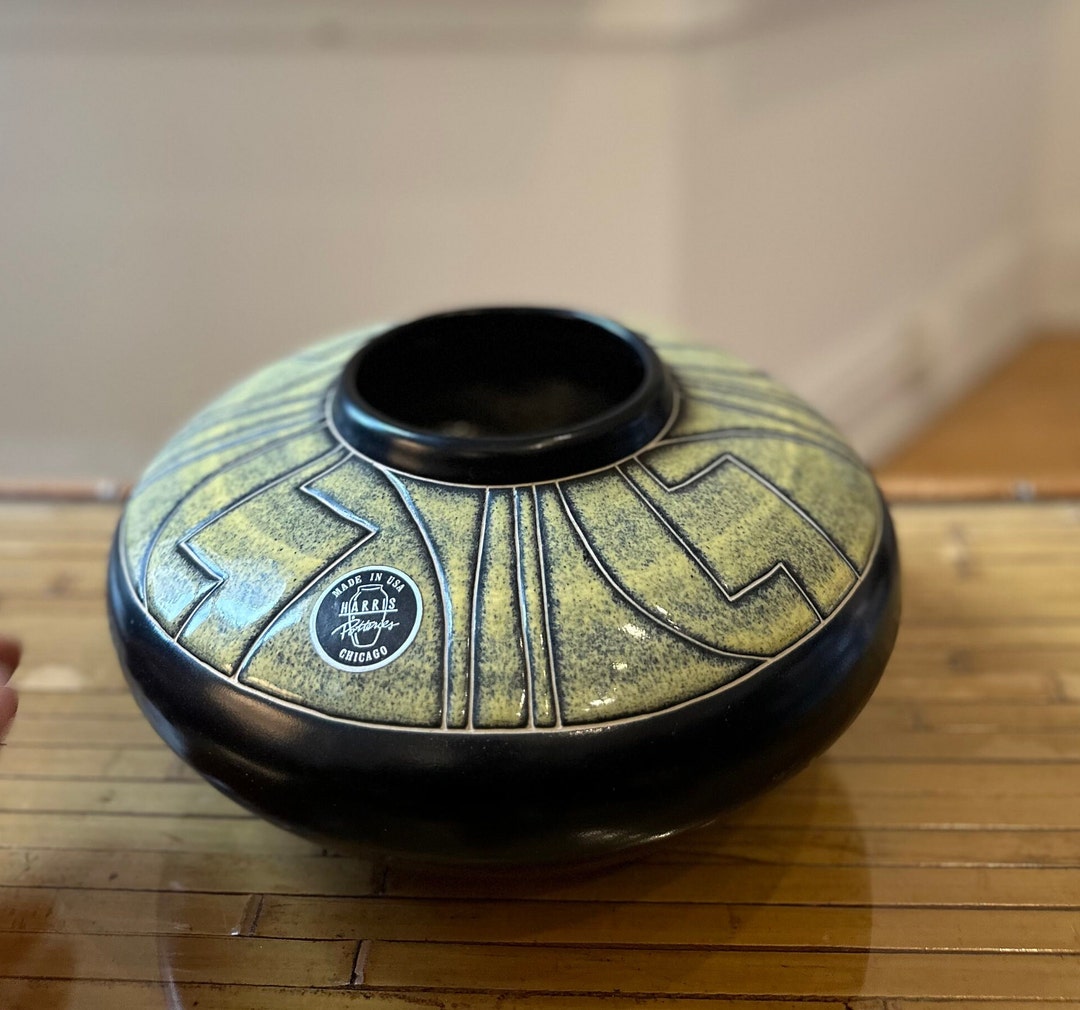 1970s Harris Pottery Art Decoratif Bowl - Etsy