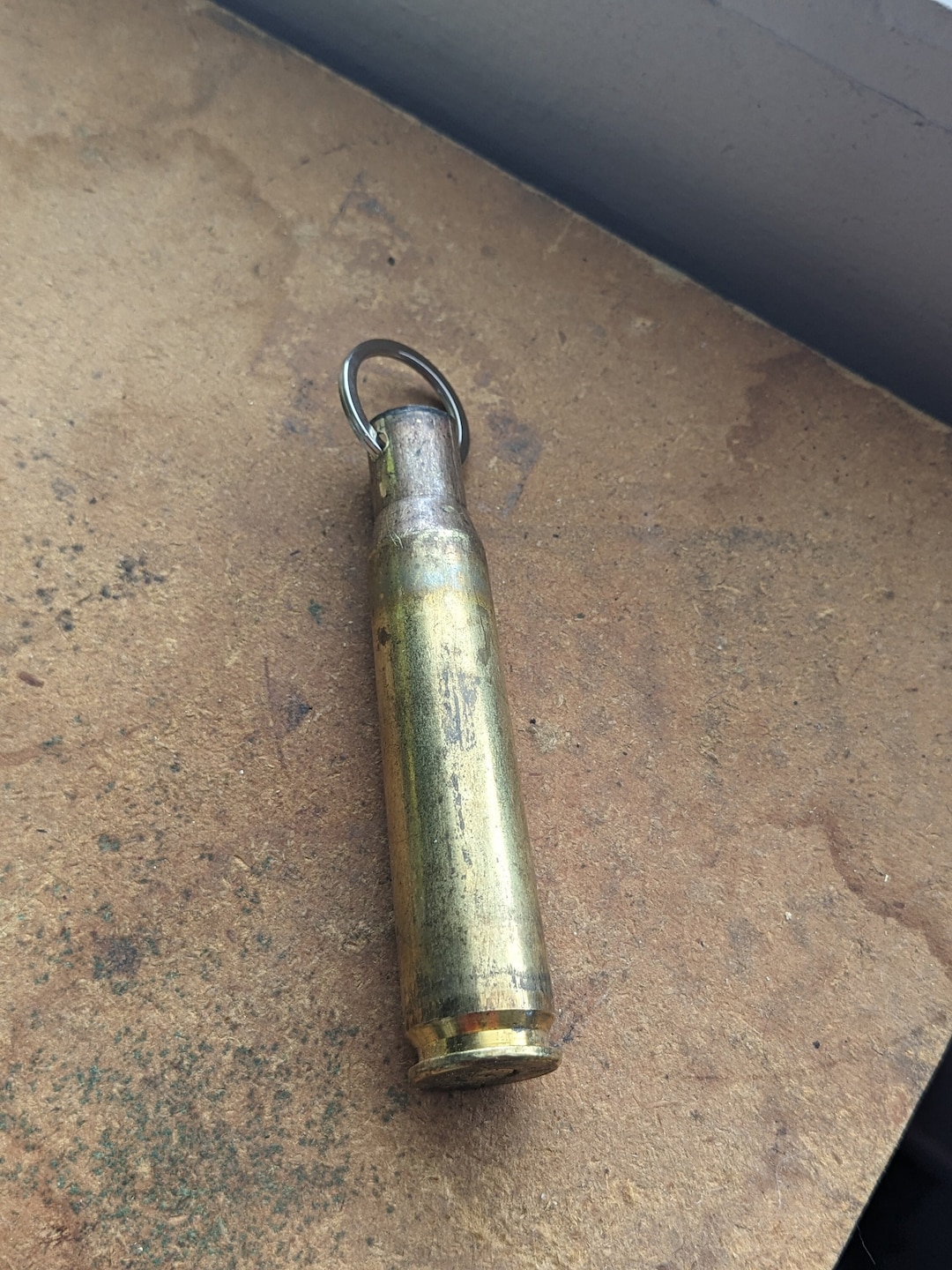 50 Caliber Brass Keychain - Etsy