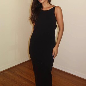 Open Back Knit Midi Dress - Etsy