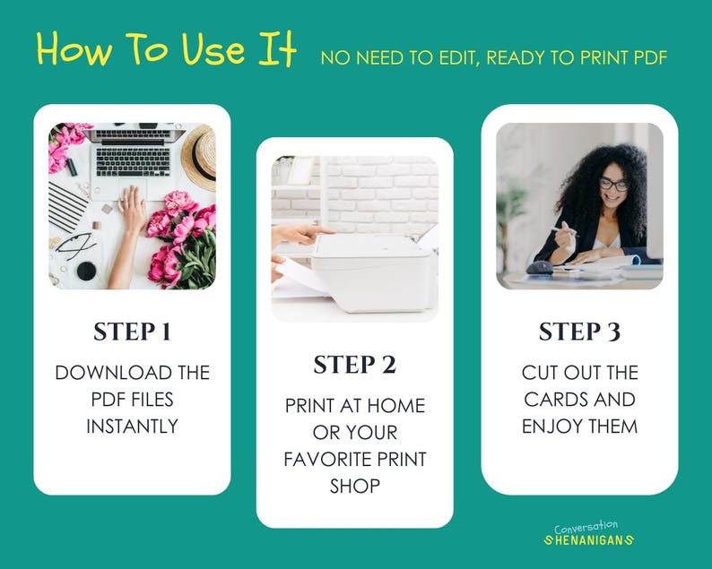 Funny Dinner Table Conversation Starter Cards | 30 Hilarious Prompts ...