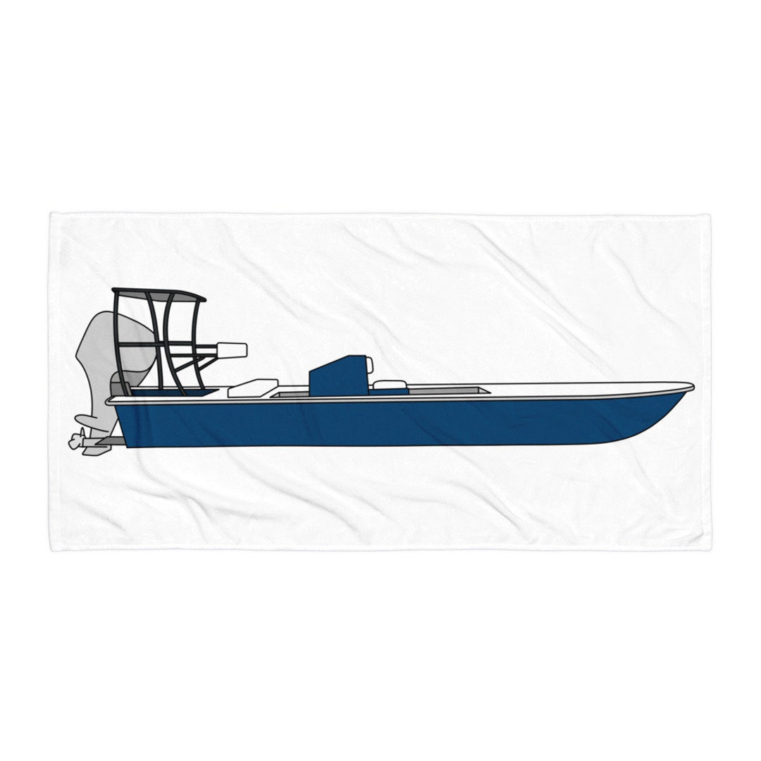 Floyd Skiff Beach Towel - Etsy