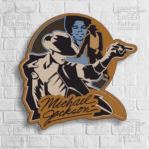 Michael Jackson Layered Svg - Etsy