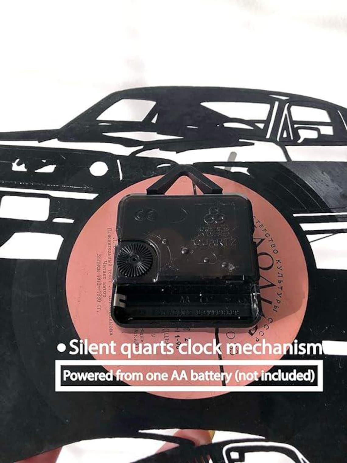 Hip Hop Music Vinyl Record Clock, Rapper Gift, Unique Apartment Decor ...