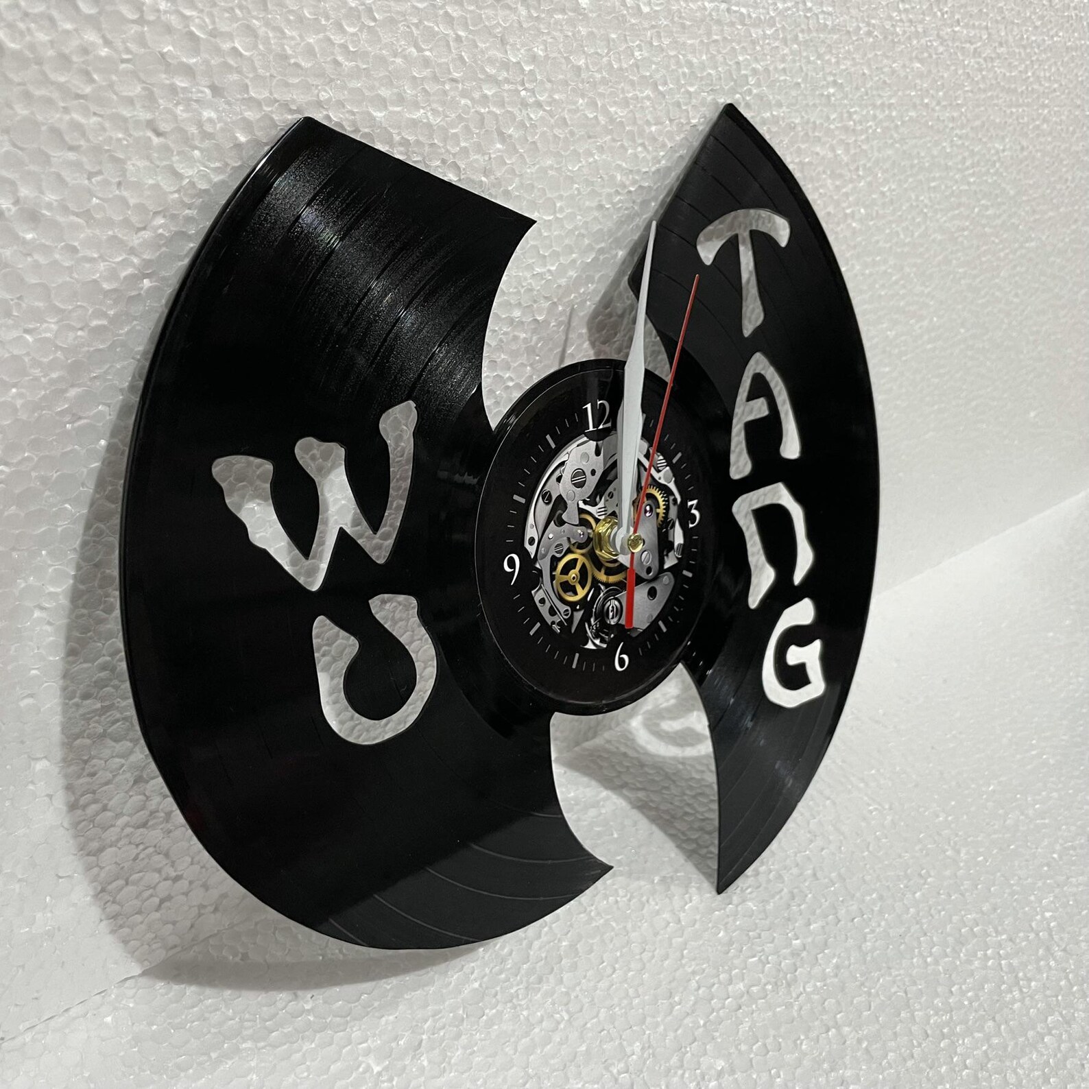 Hip Hop Music Vinyl Record Clock, Rapper Gift, Unique Apartment Decor ...