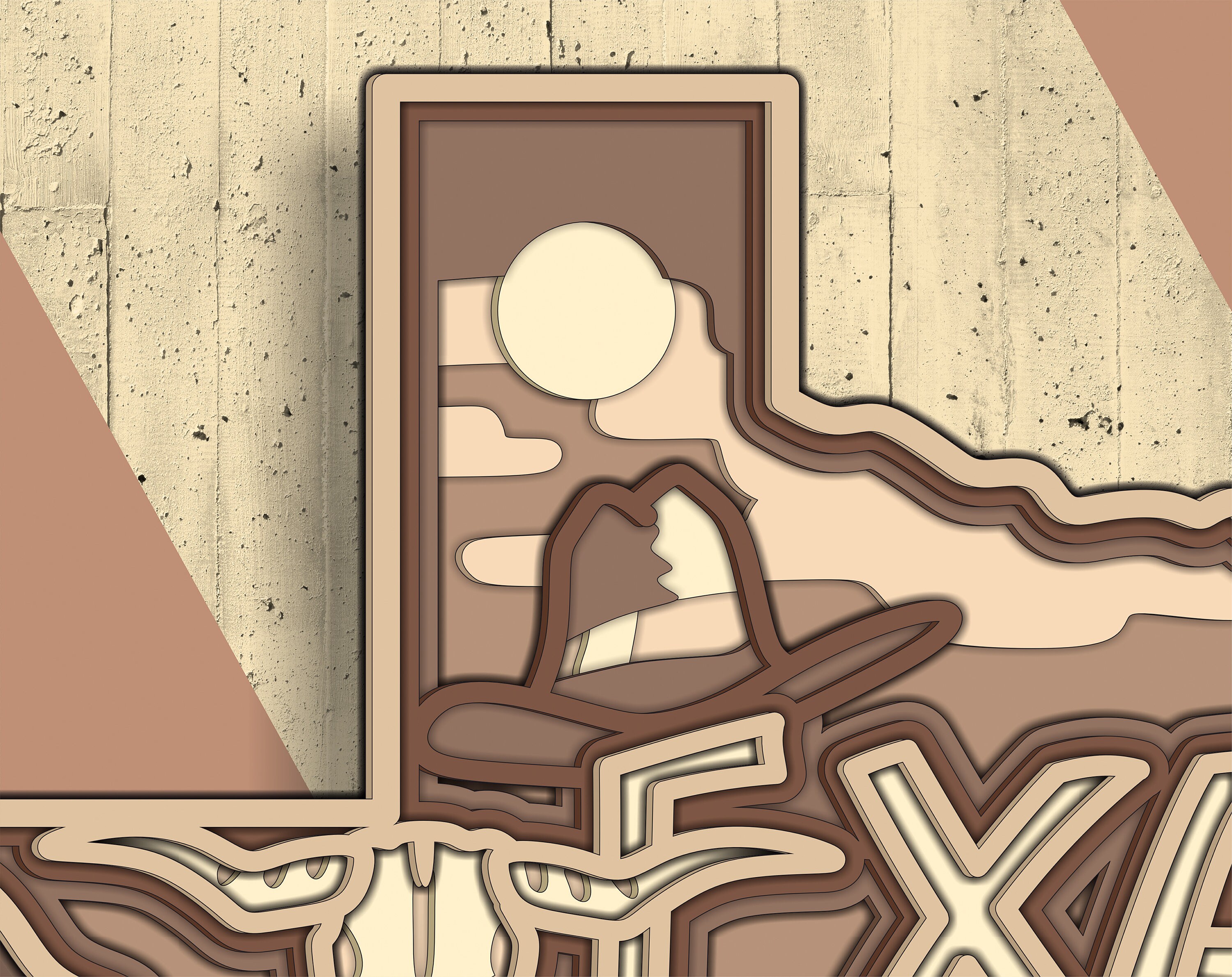 Texas SVG Files for Cricut, Laser Cutting Files, Digital Download, Wild ...