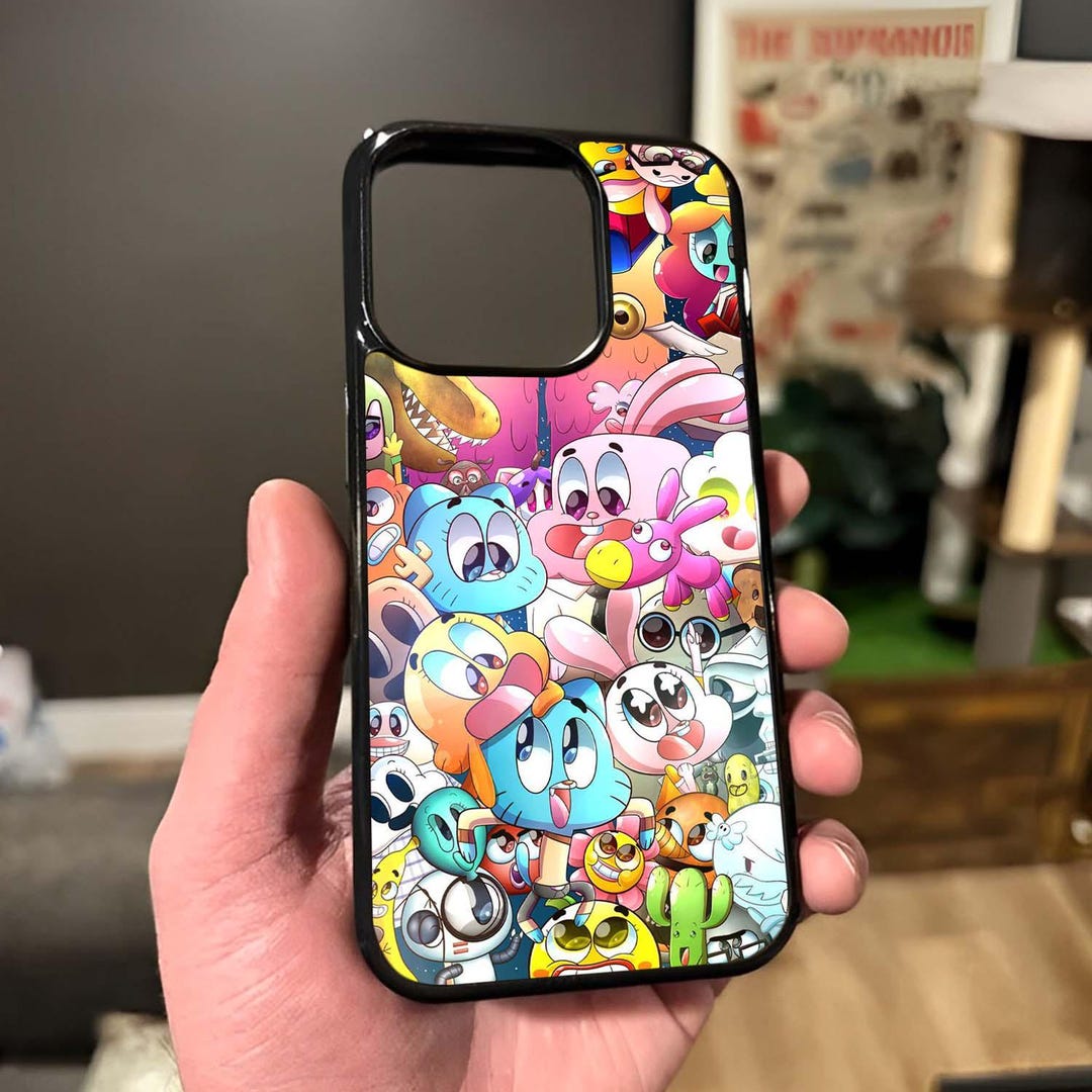 Custom Kawaii Characters iPhone Case for iPhone 16 15 14 13 12 11pro ...