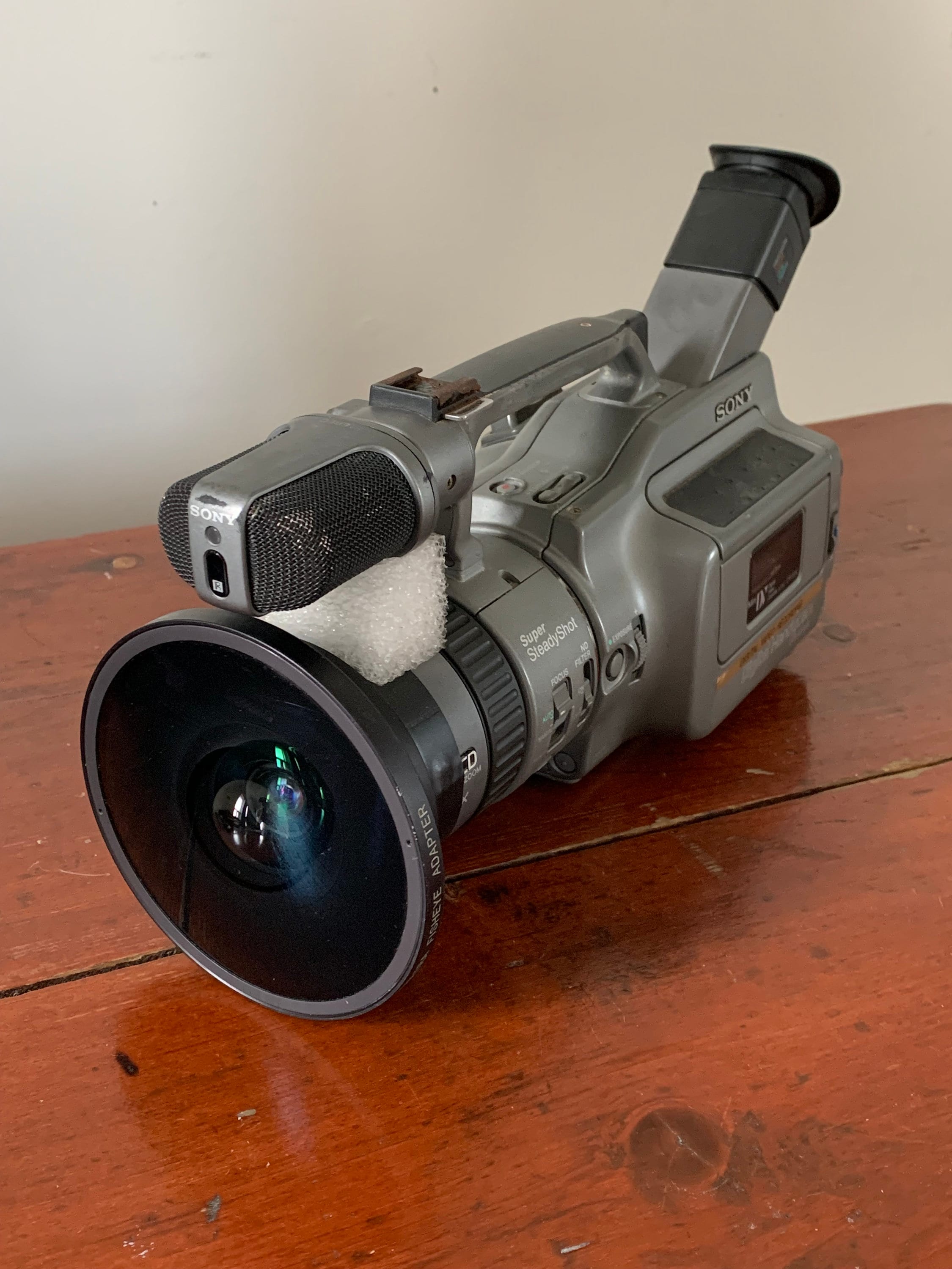 Sony VX1000 W/ MK1 Fisheye Lens - Etsy