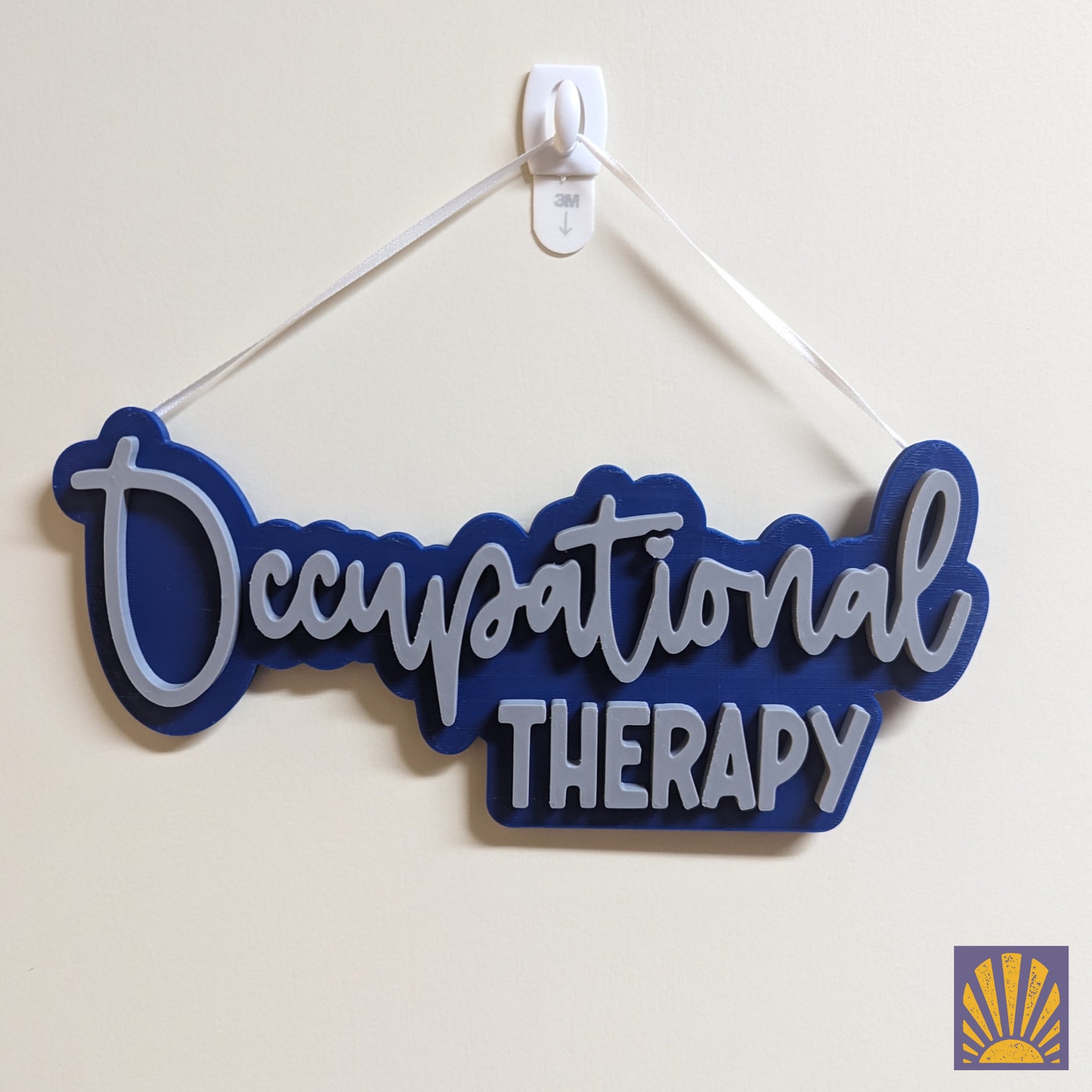 Occupational Therapy Door Sign: Custom Colors - 3D Printed - Etsy