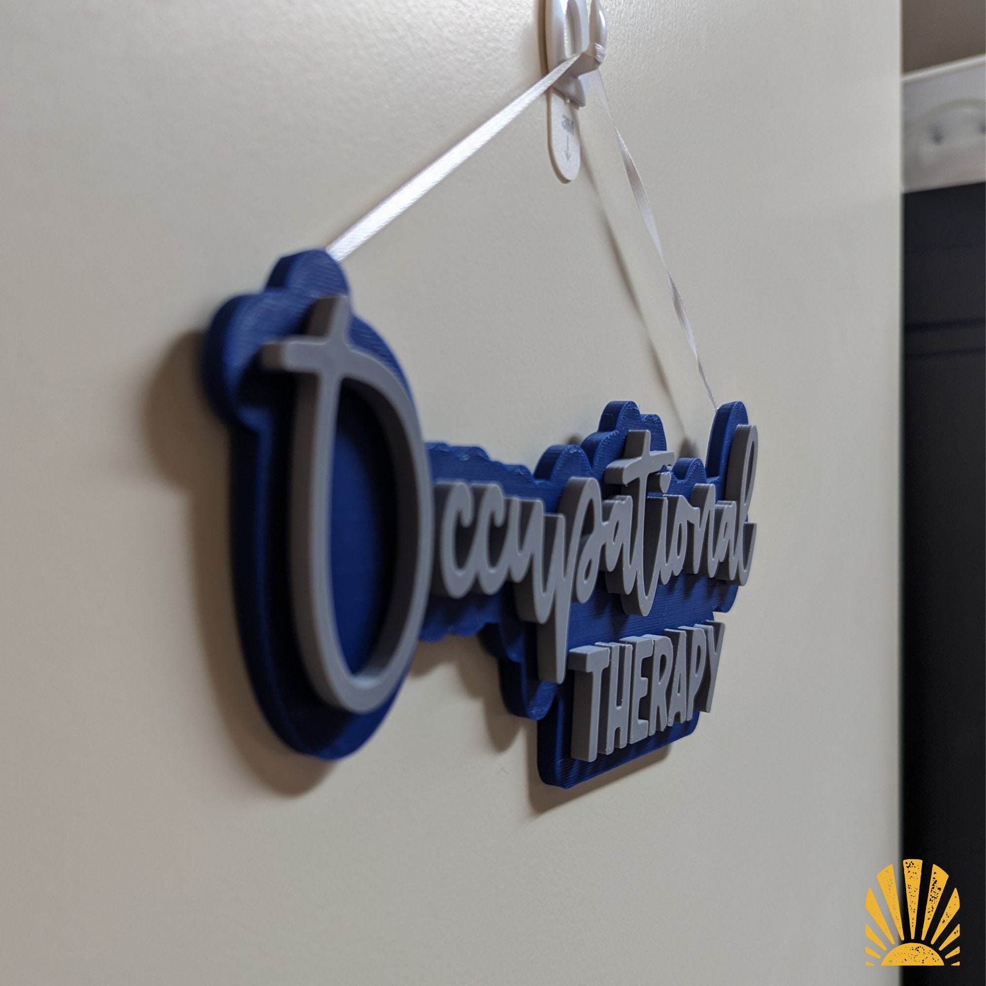 Occupational Therapy Door Sign: Custom Colors - 3D Printed - Etsy
