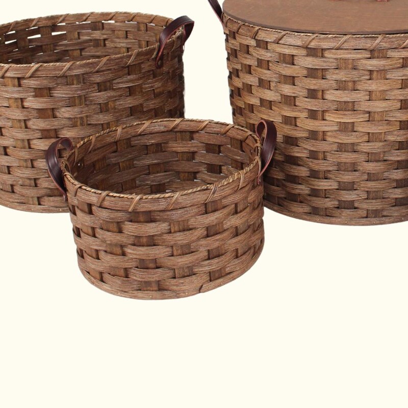 Round Basket - Etsy