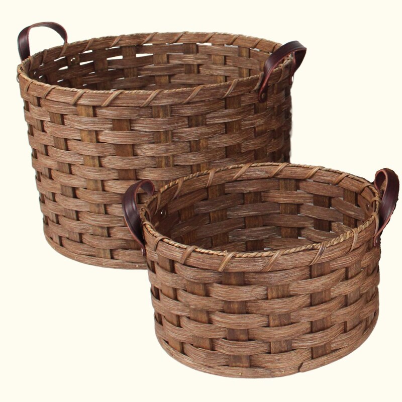 Round Basket - Etsy
