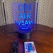 Desktop HAM Radio Sign LED Illuminated on Air With Call Sign and City ...