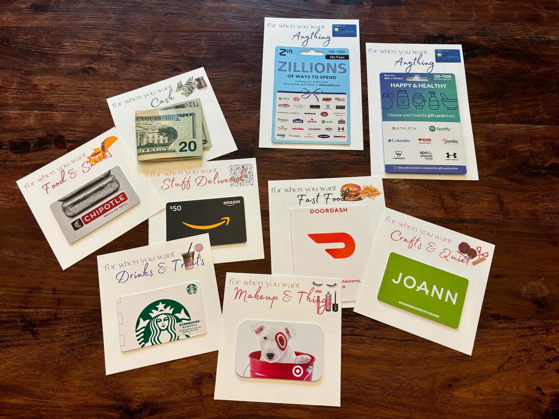 PRINTABLE College Student Gift Card Holders - Etsy