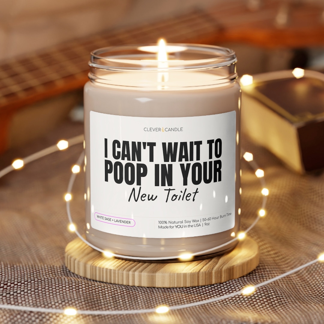 Poop in Your New Toilet Funny Housewarming Gift, New Homeowner Gift ...