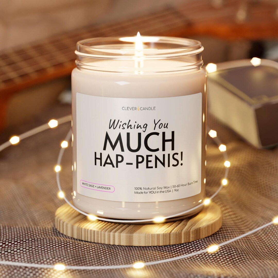 Wishing You Much Hap-penis Bridal Shower Gift Idea, Gift for Bride ...