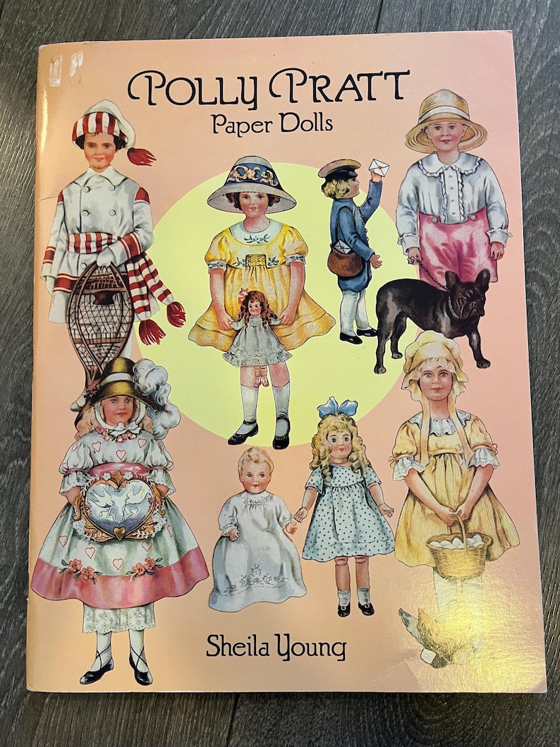 Polly Pratt Paper Dolls - Etsy Canada
