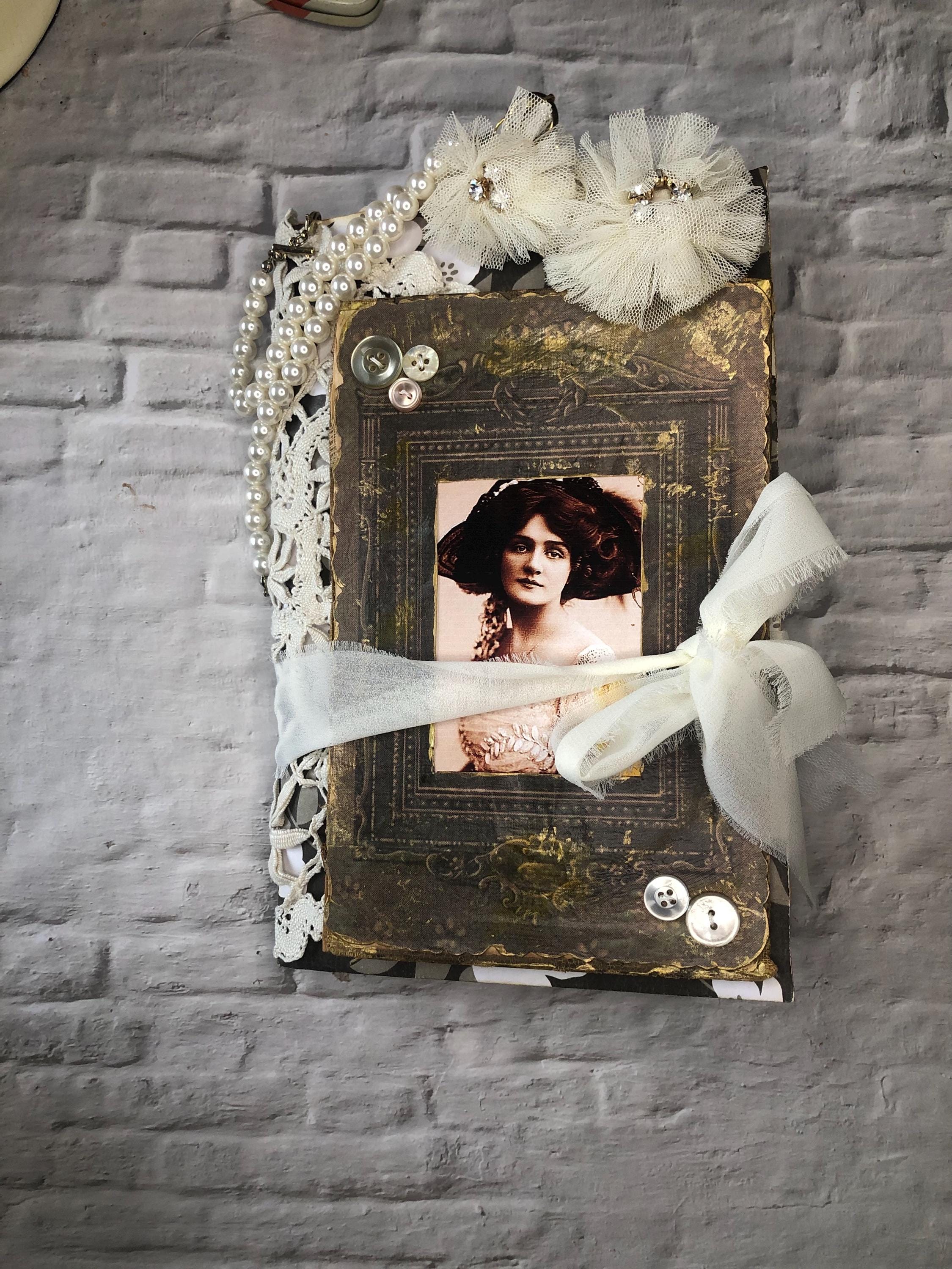 Vintage Handmade Junk Journal - Etsy