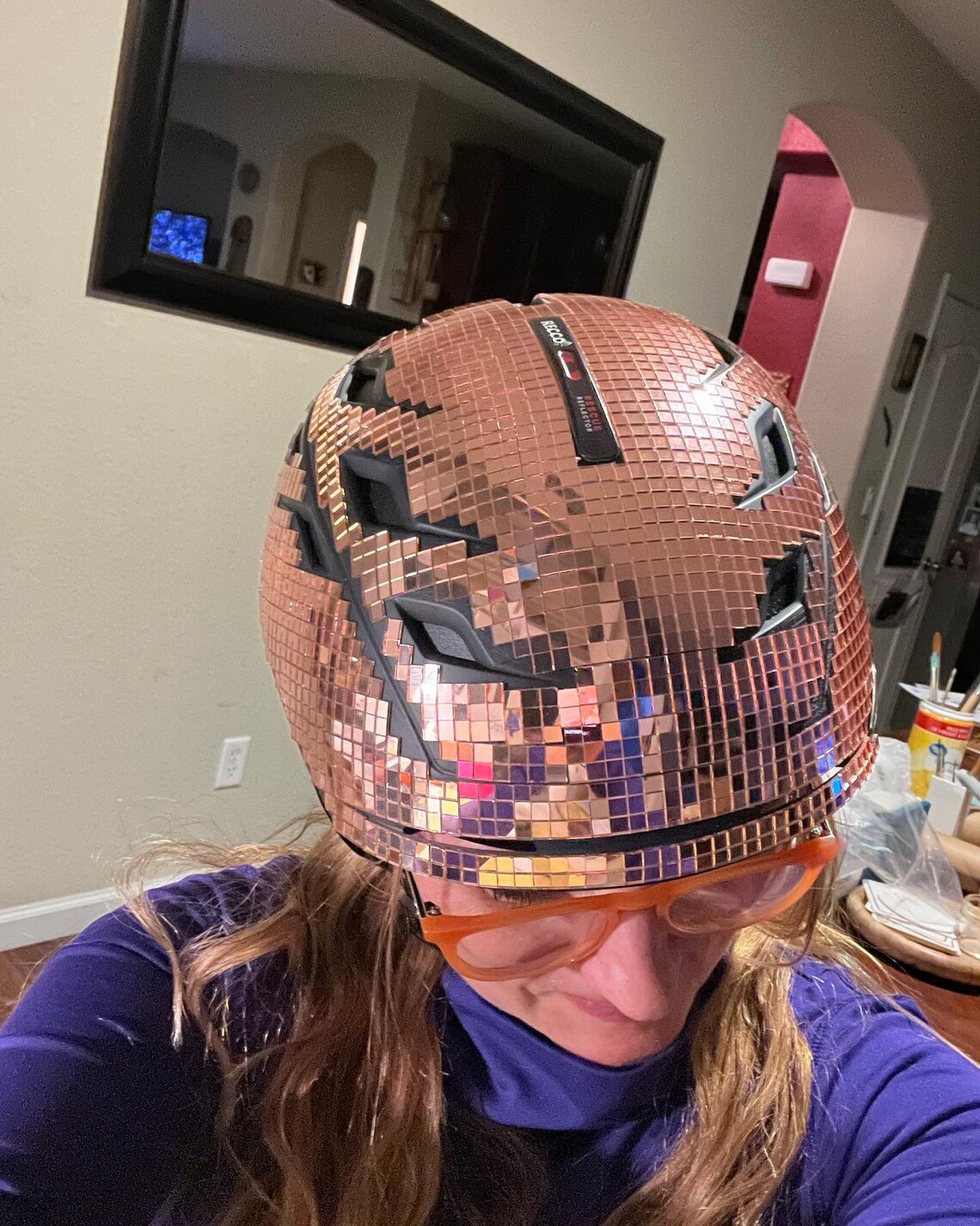 Custom Made Disco Helmets - Etsy