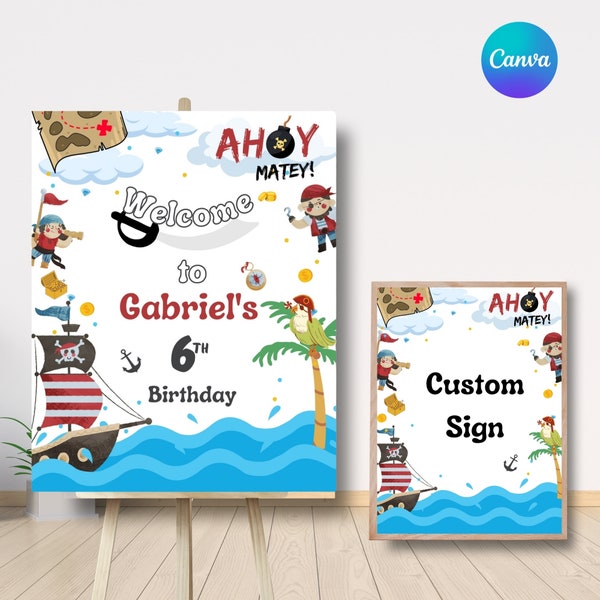 Pirate Birthday Decor - Etsy