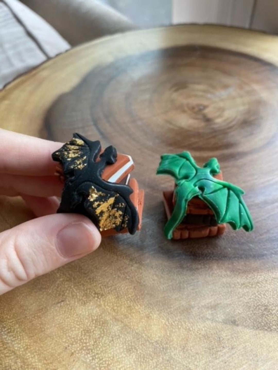 Fantasy Dragon Book Desk Bookshelf Trinket - Etsy