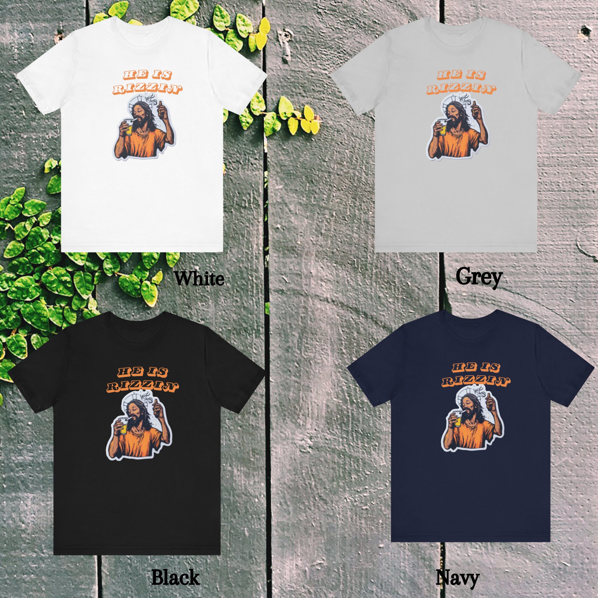 Funny Easter Shirt of Jesus Smoking a Cigarette and Drinking a Beer, He ...