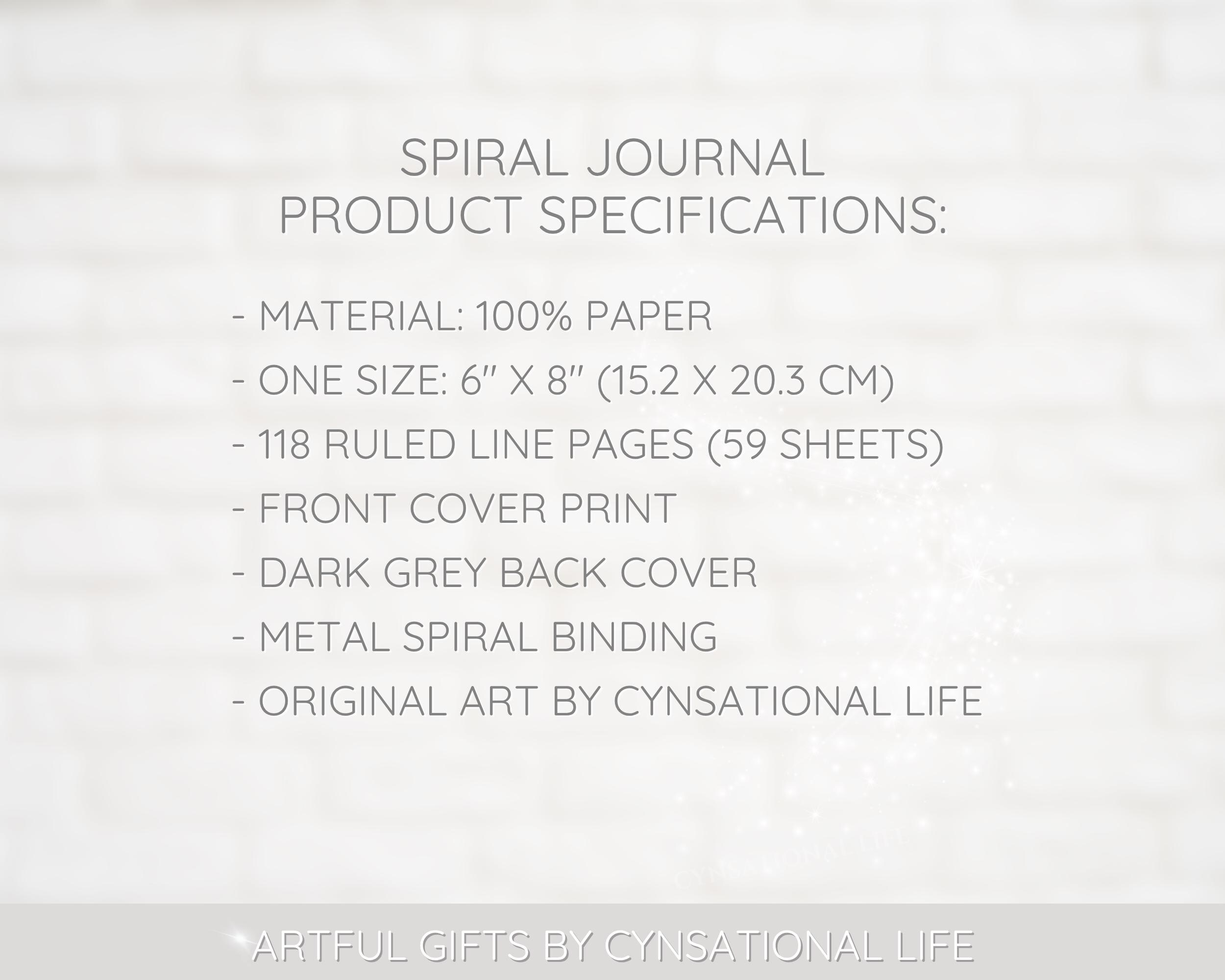 White Plumeria Spiral Notebook – Tropical Hawaiian Journal for Writers ...