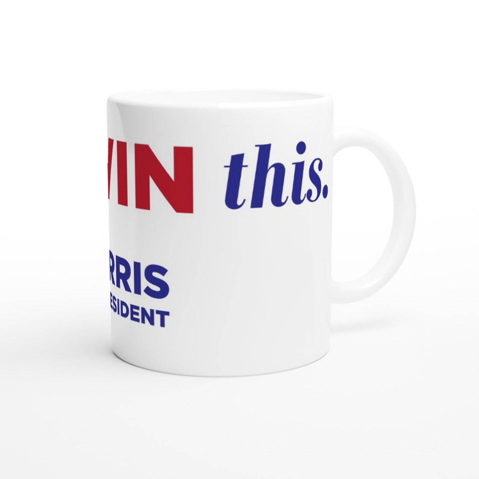 Kamala Harris 2024 Presidential Campaign Mug 11oz Ceramic Coffee Cup ...