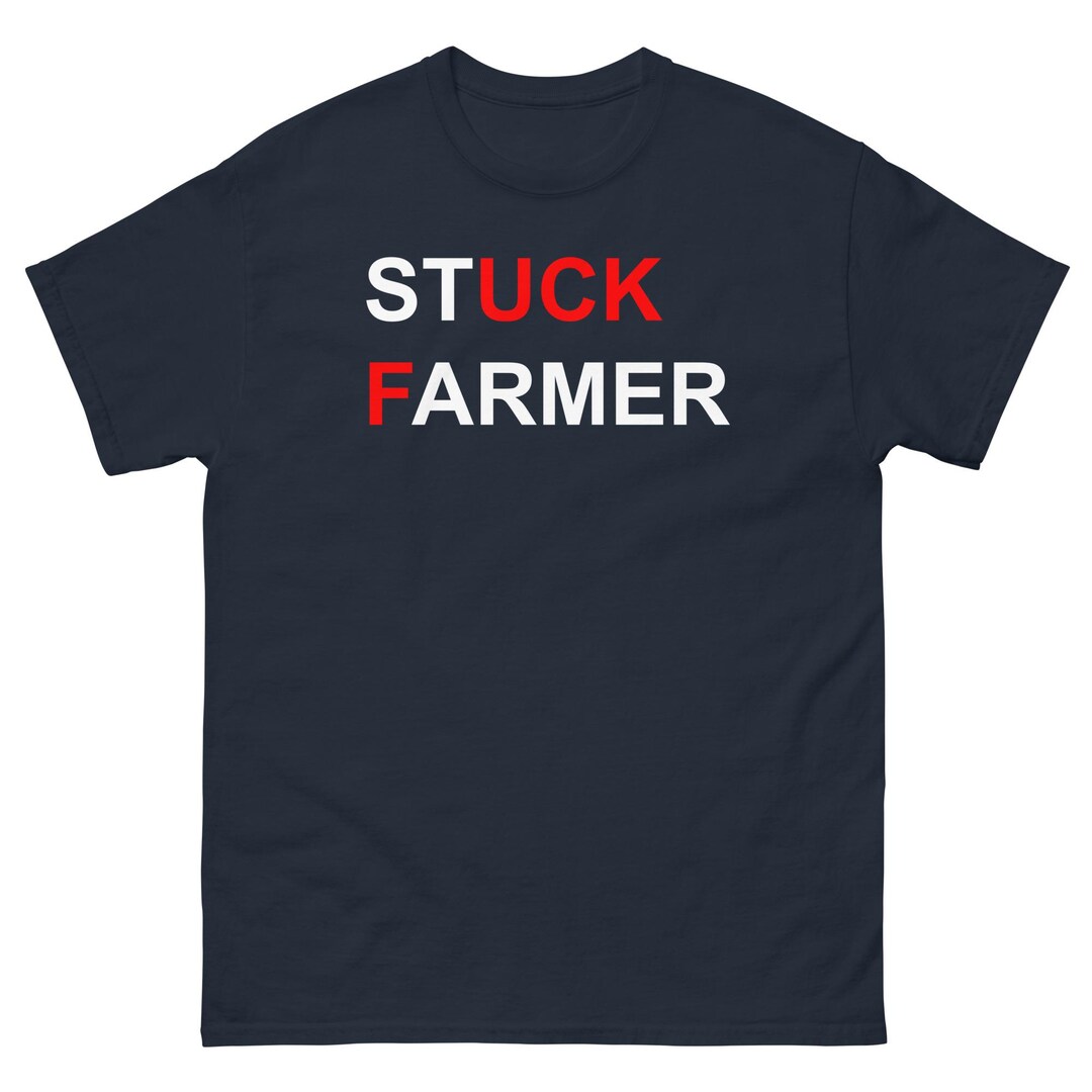 Funny "stuck Farmer" Sir Keir Starmer Cotton T-shirt - Etsy