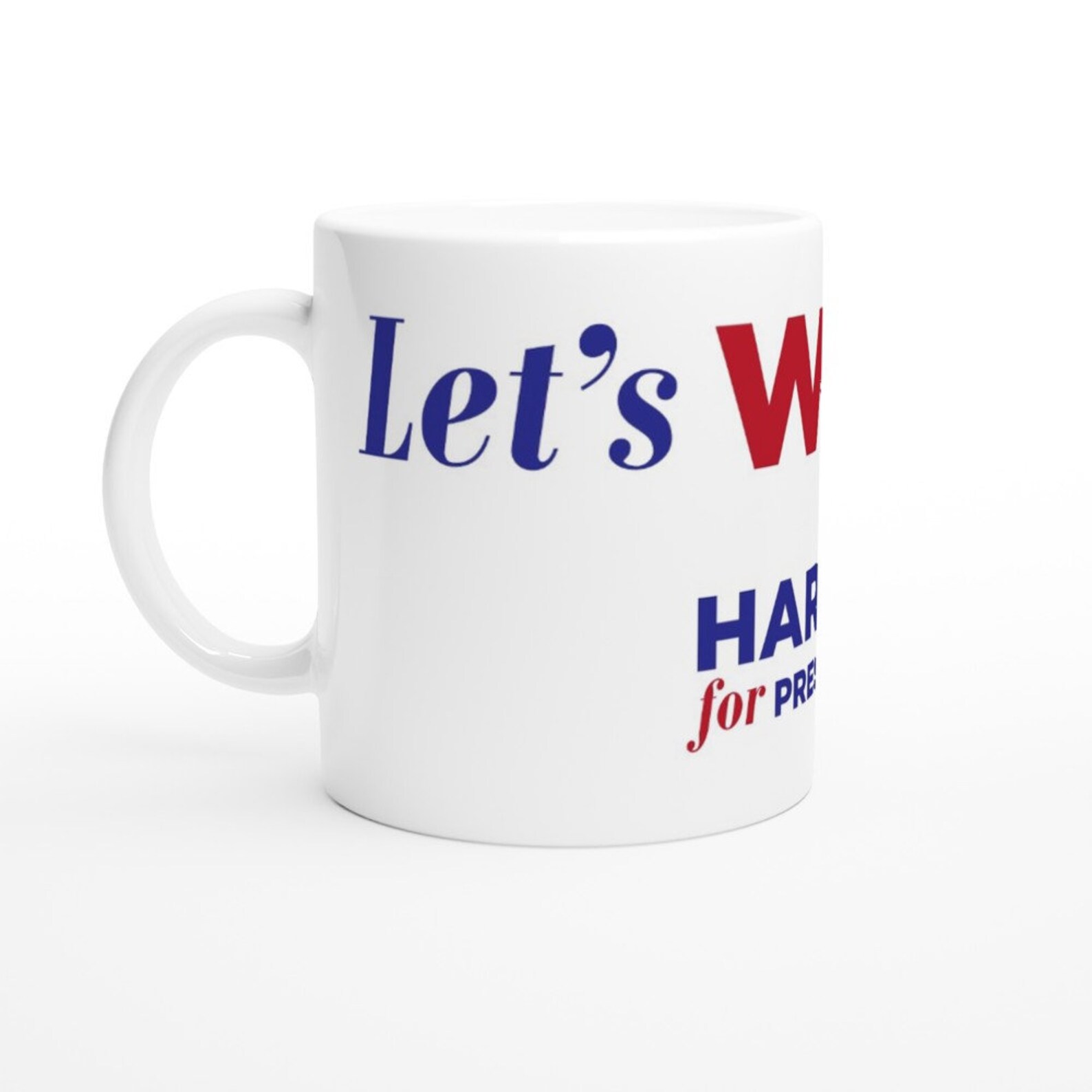 Kamala Harris 2024 Presidential Campaign Mug 11oz Ceramic Coffee Cup ...