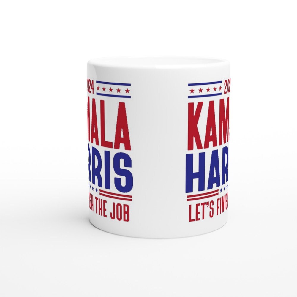 Kamala Harris 2024 Presidential Campaign Mug 11oz Ceramic Coffee Cup ...