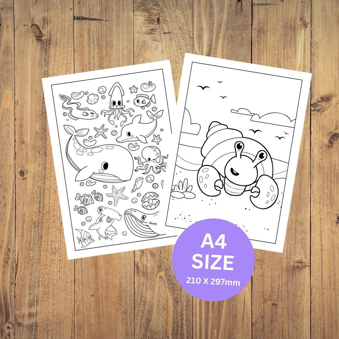 40 Easy Coloring Pages for Kids, Toddlers, Preschoolers Toddlers ...