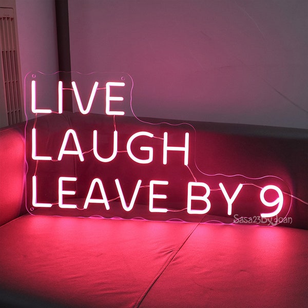 Welcome Live Laugh Leave Sign - Etsy