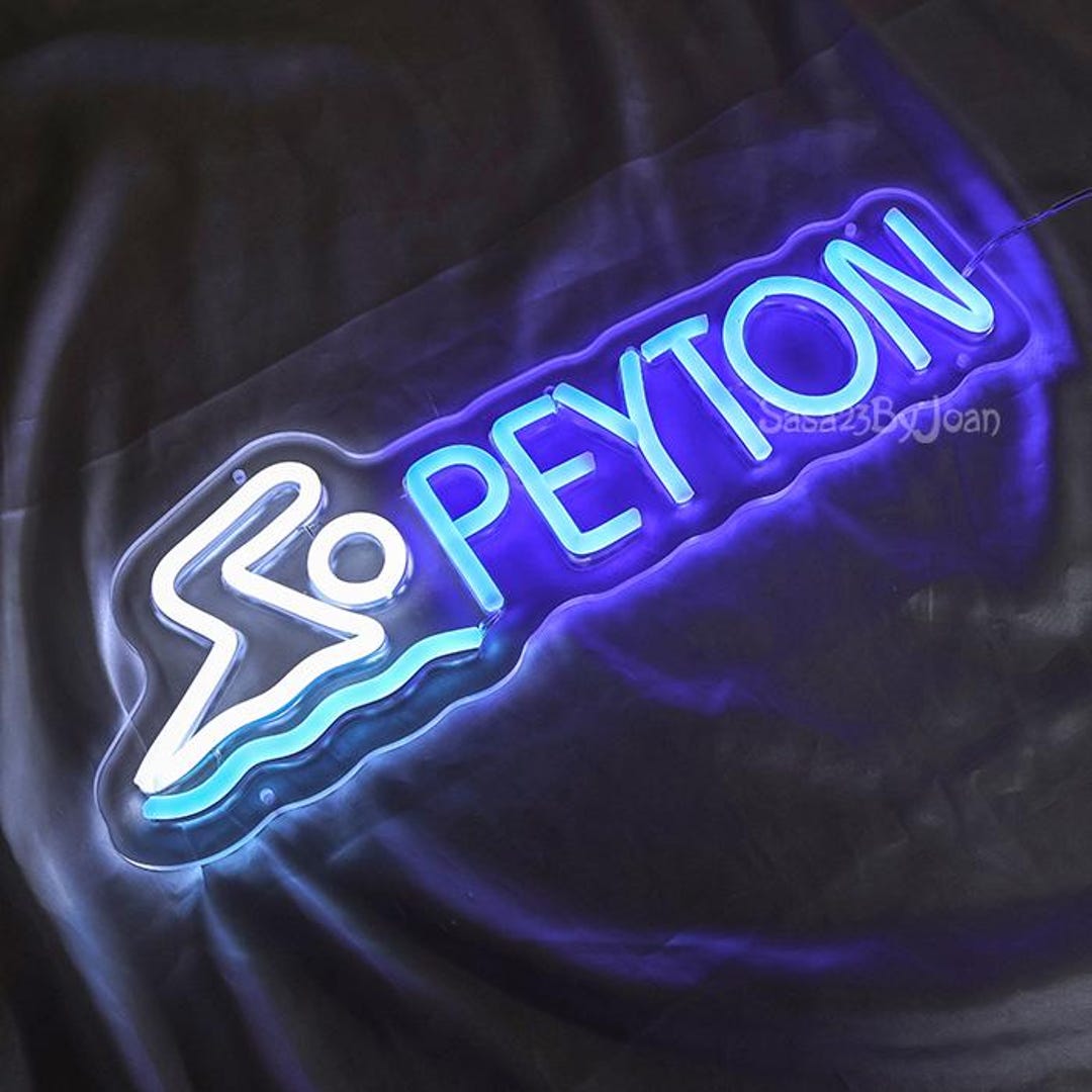 Personalized Swimming Name Neon Sign,custom Swimming Pool Decor,gifts ...