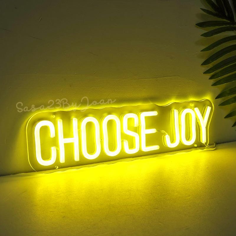 Joy Sign - Etsy
